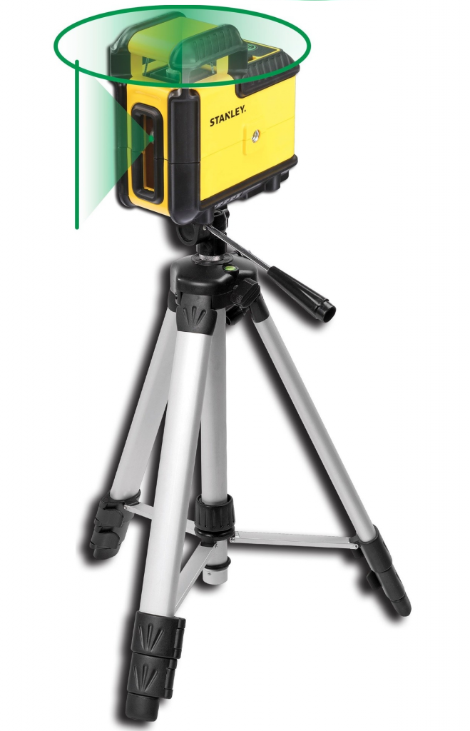STANLEY Kreuz- Linienlaser grün inkl. Stativ - myTools